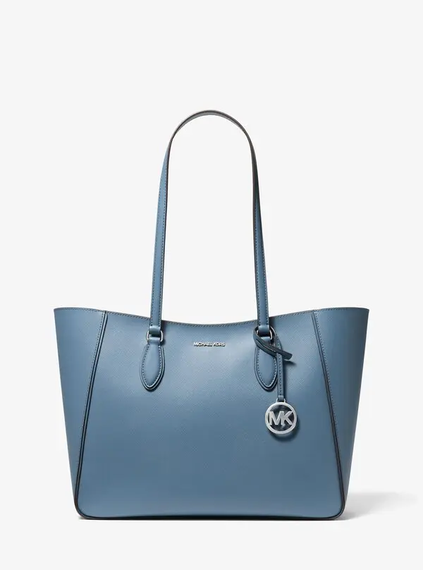 Michael Kors Jet Set Travel Large Signature Logo 3-in-1 Tote Bag - Blue