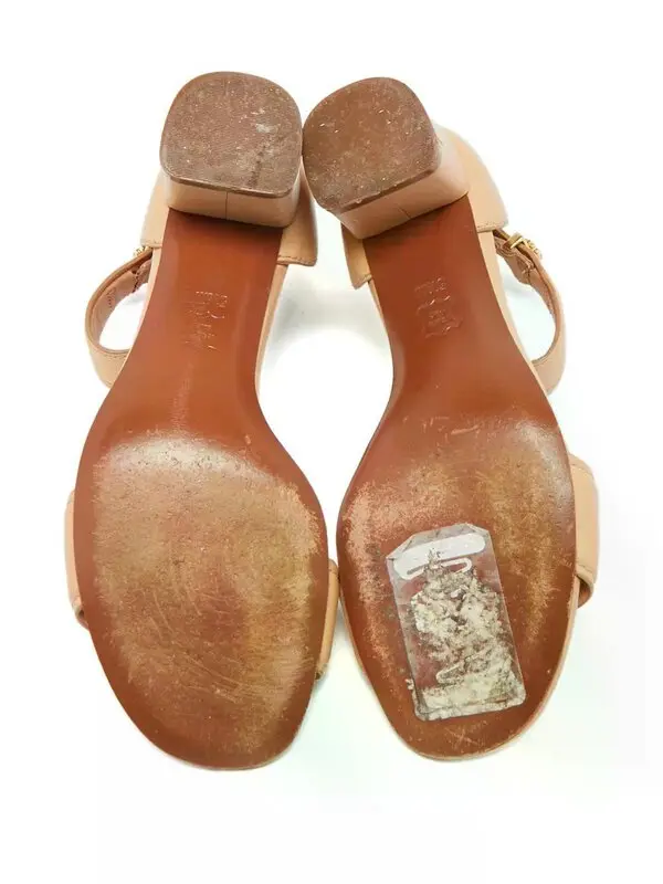 Tory Burch Leather Block Heel Sandals