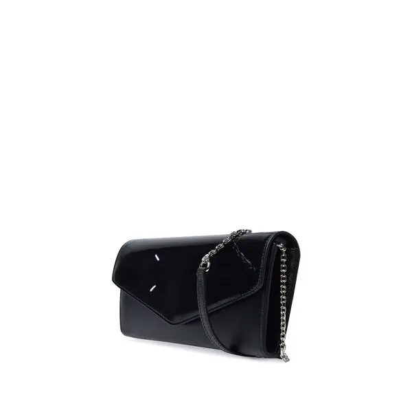 MAISON MARGIELA Four Stiches Leather Chain Wallet
