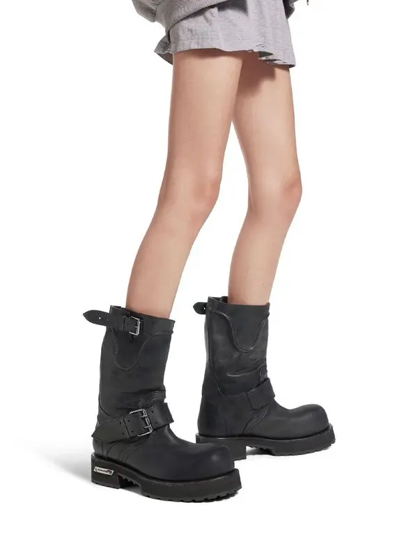 Balenciaga Leather Venom Boots