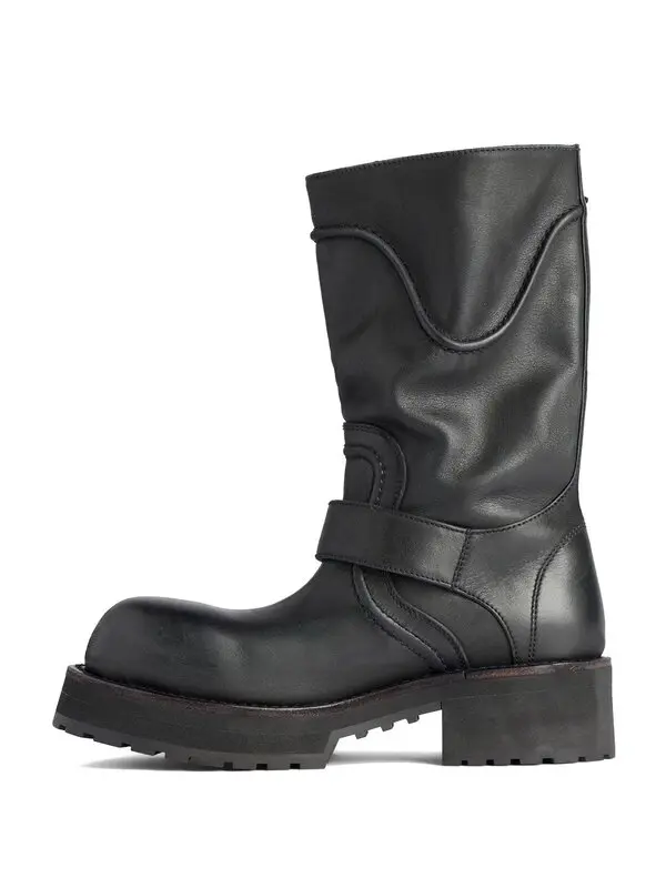 Balenciaga Leather Venom Boots