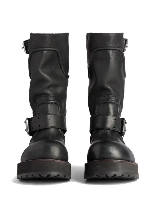 Balenciaga Leather Venom Boots