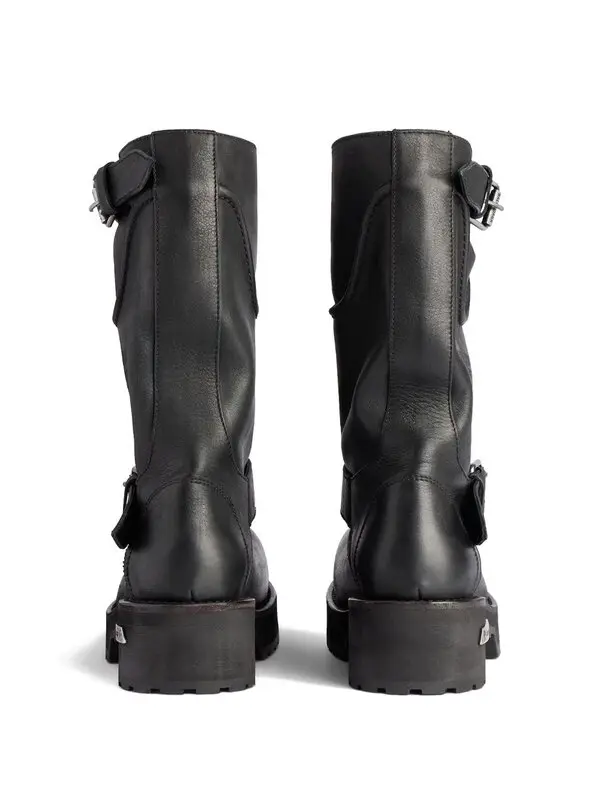 Balenciaga Leather Venom Boots