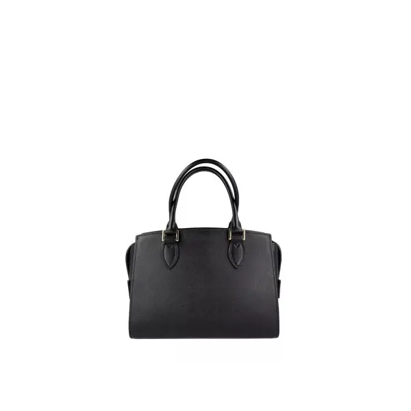Prada Saffiano Leather Hand Bag - Black