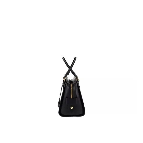 Prada Saffiano Leather Hand Bag - Black