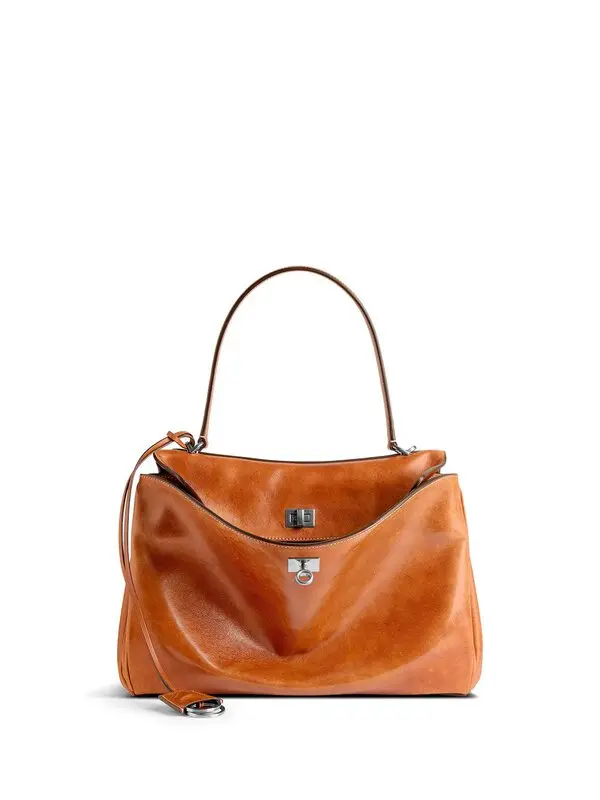 Balenciaga Rodeo Medium Handbag - Brown