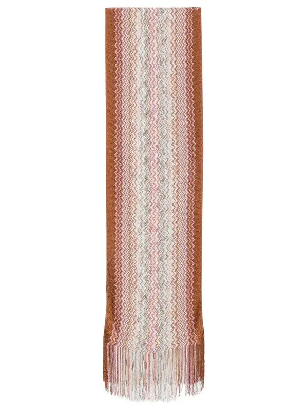 Missoni Zig-zag Motif Viscose Scarf - Multicolor