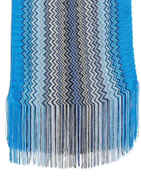 Missoni Zig-zag Motif Viscose Scarf