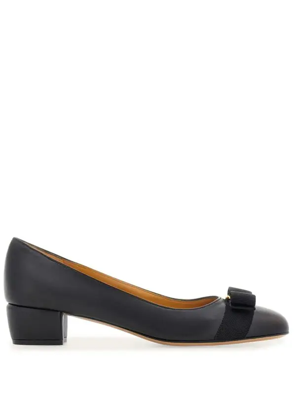 FERRAGAMO Décolleté Vara Soft Pumps With Bow Detailing