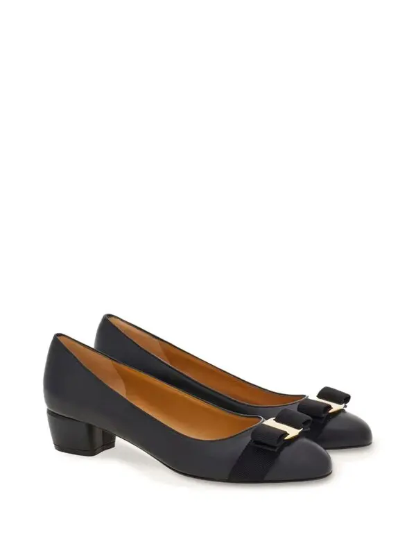 FERRAGAMO Décolleté Vara Soft Pumps With Bow Detailing