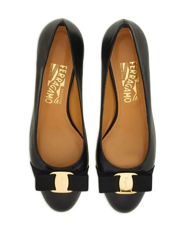 FERRAGAMO Décolleté Vara Soft Pumps With Bow Detailing