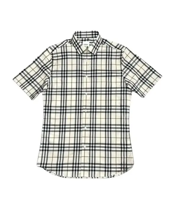 Burberry Plaid Short-sleeved Shirt