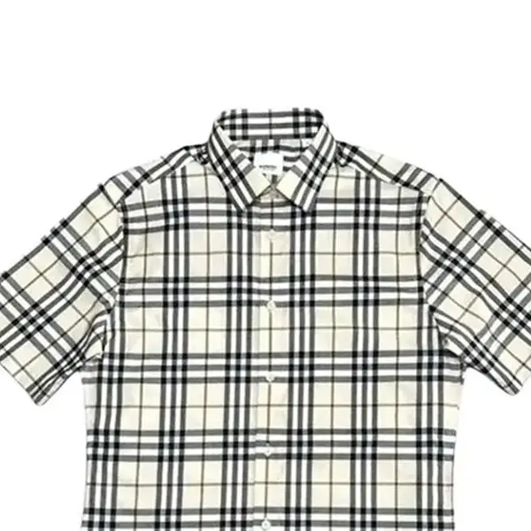 Burberry Plaid Short-sleeved Shirt