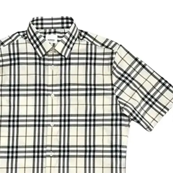 Burberry Plaid Short-sleeved Shirt