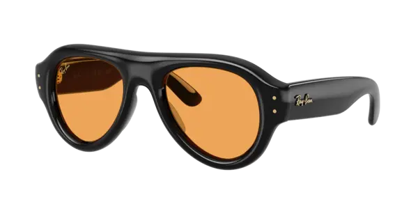 Ray-ban Aviator Puffer Sunglasses - Orange
