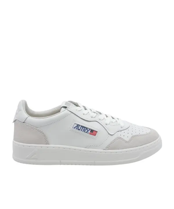 AUTRY Medalist Perforated Sneakers - Gray