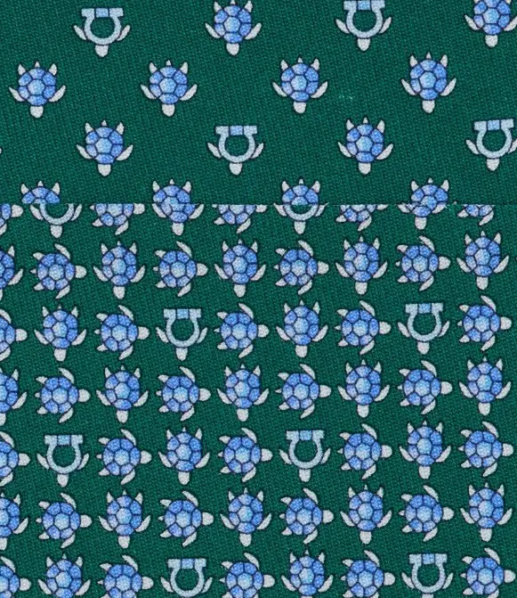 FERRAGAMO Printed Silk Neck Tie
