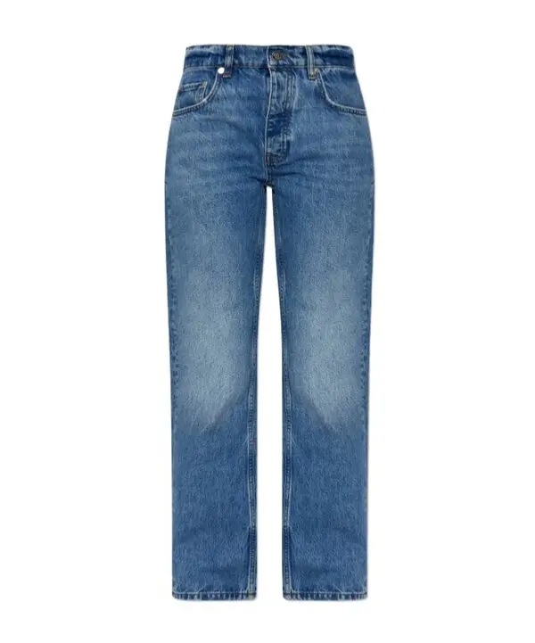 ANINE BING Belt Loop Jeans