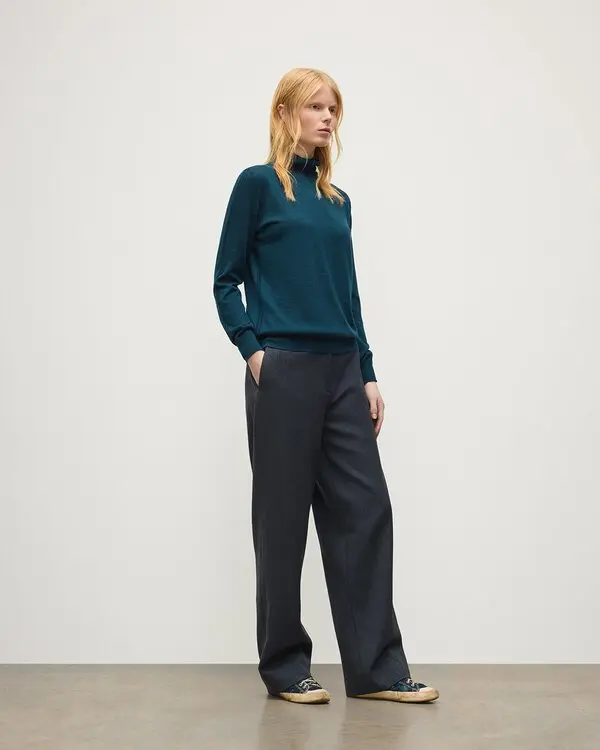 Johnstons Of Elgin Beatrice Funnel Neck Superfine Cashmere Jumper