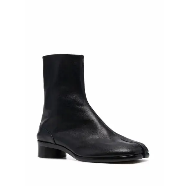 MAISON MARGIELA Leather Split Toe Ankle Boots