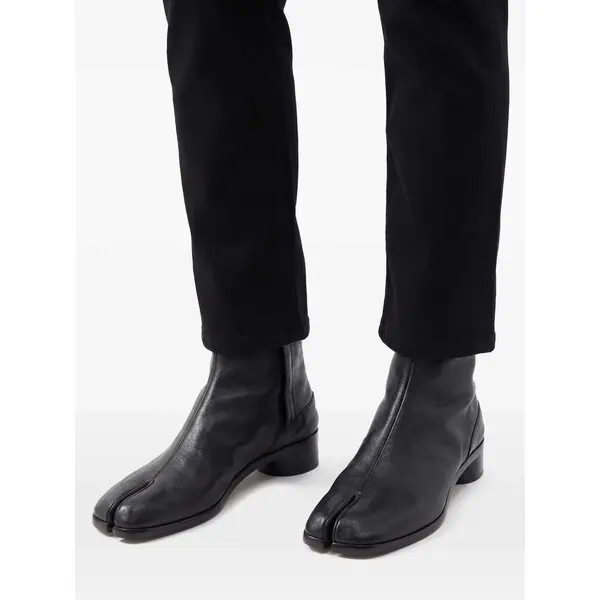MAISON MARGIELA Leather Split Toe Ankle Boots