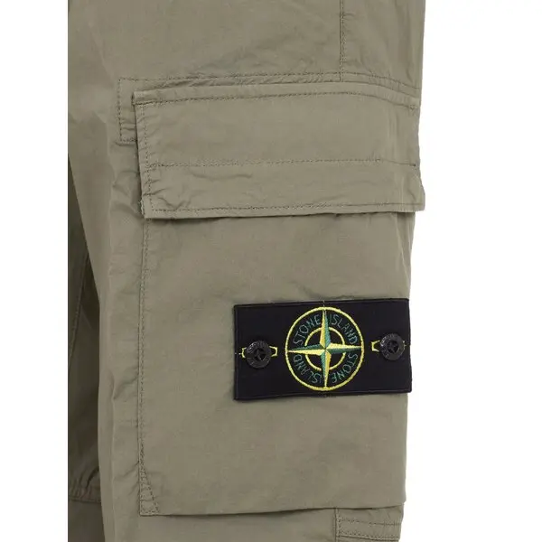 Stone Island Tapered Cargo Trousers