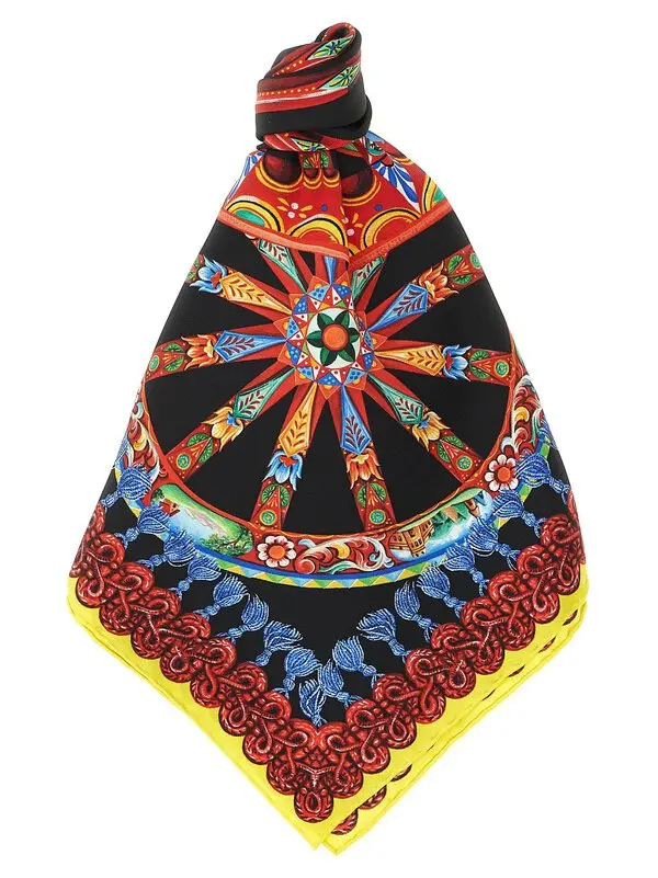 Dolce & Gabbana Carretto' Scarf - Multicolor