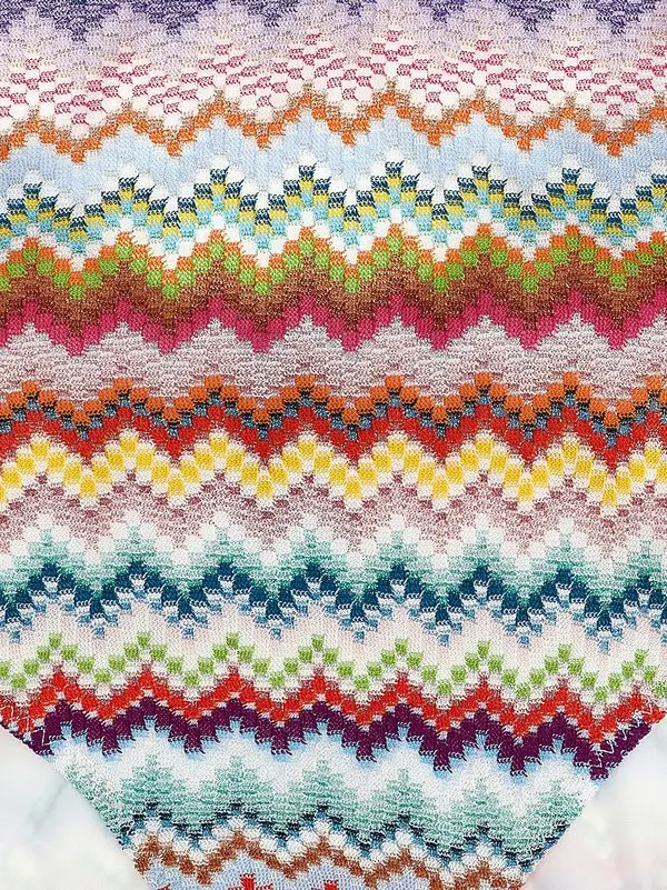 Missoni Zigzag Pattern One-piece Swimsuit