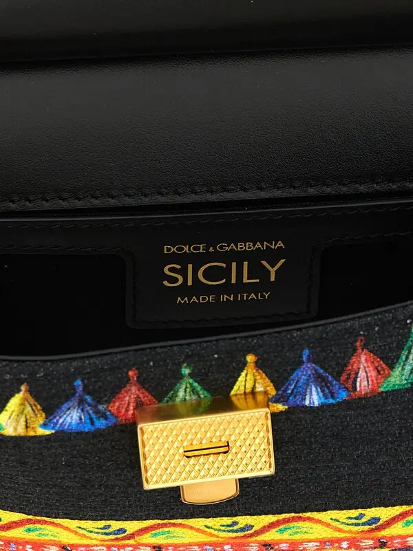 Dolce & Gabbana Sicily' Mini Handbag