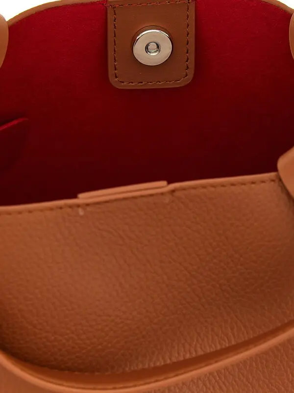 CHRISTIAN LOUBOUTIN Bettina Mini Shopping Bag - Brown