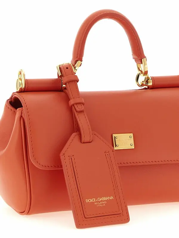 Dolce & Gabbana My Sicily' Raffia Mini Handbag With Embellishments