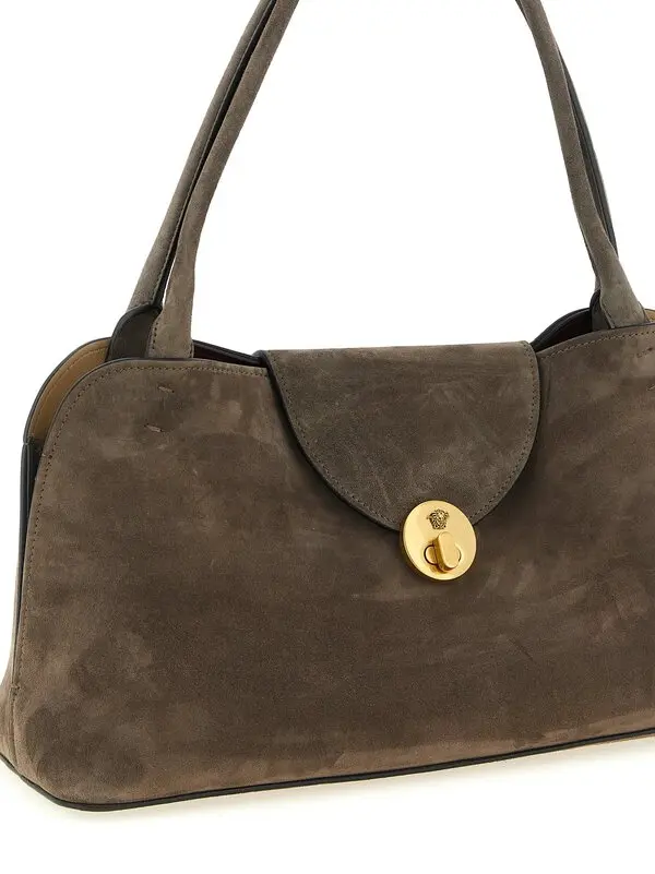 Versace Vivian Medium Shoulder Bag - Brown