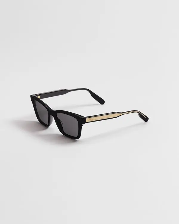 Dior Dioribbon S2i Sunglasses - Black Rectangular Sunglasses