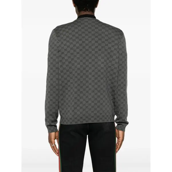 Gucci Grey Sweaters & Knitwear Cardigans