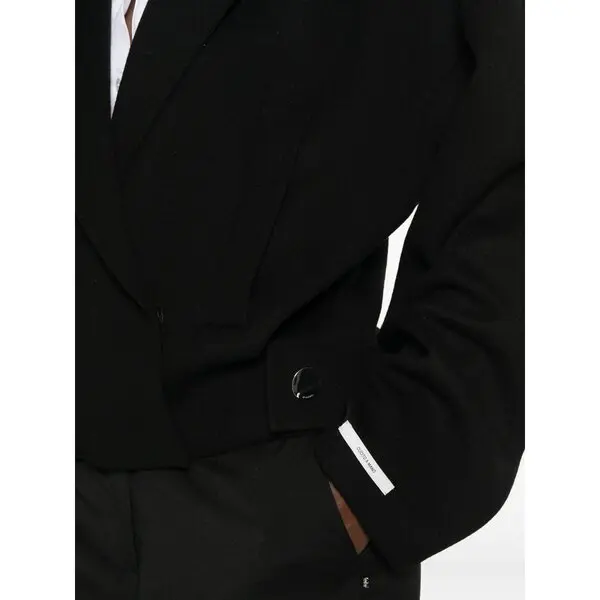 Sportmax Virgin Wool Oversized Hooded Jacket