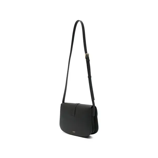 TOM FORD Leather Grained Shoulder Bag With T-clasp