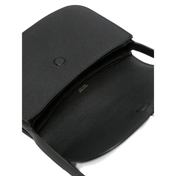 TOM FORD Leather Grained Shoulder Bag With T-clasp