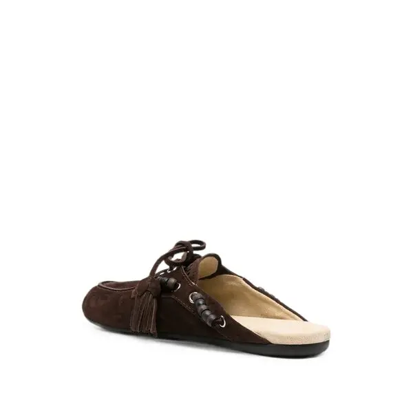 Miu Miu Suede Mule Shoes
