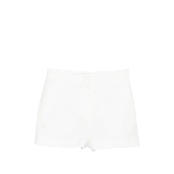 Fendi Tailored Linen-blend Shorts