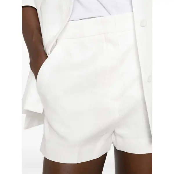 Fendi Tailored Linen-blend Shorts