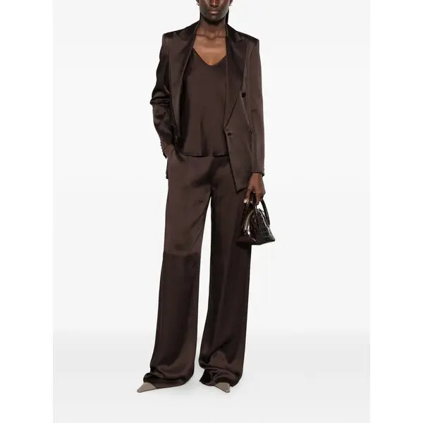 Max Mara Palazzo Pants - Brown