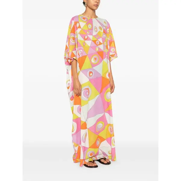 Emilio Pucci Iride Print Day Dress
