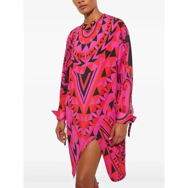 Emilio Pucci Iride Print Day Dress