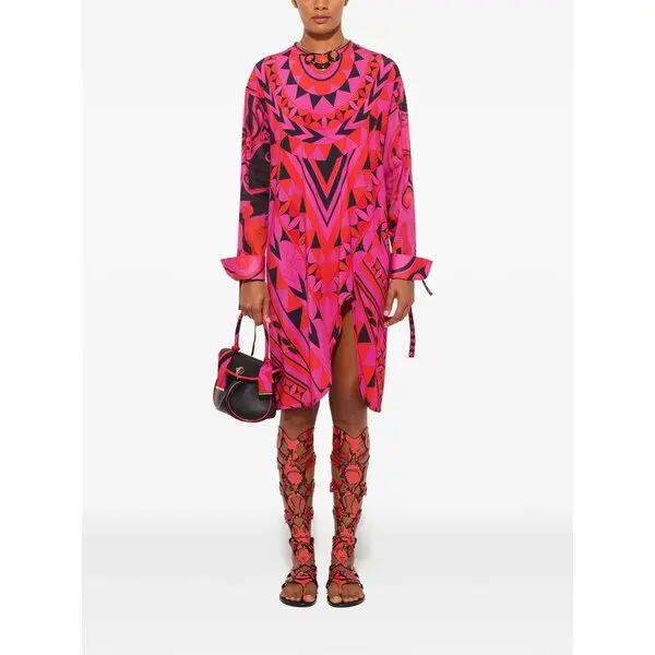 Emilio Pucci Iride Print Day Dress