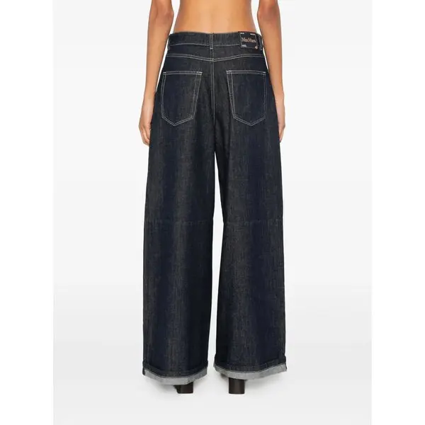 Max Mara Denim Wide-leg Jeans