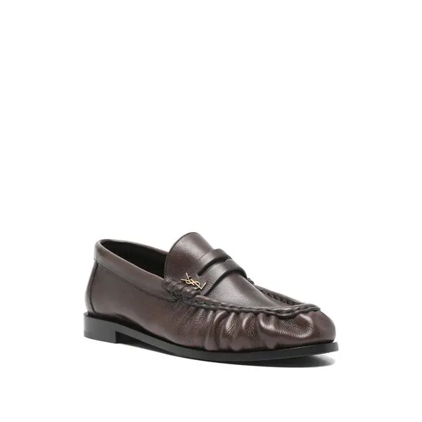 Saint Laurent Leather Loafers