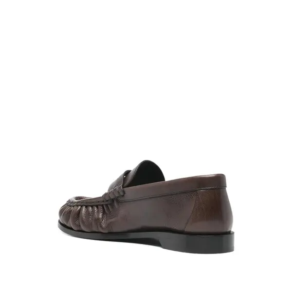 Saint Laurent Leather Loafers