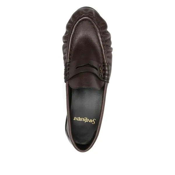 Saint Laurent Leather Loafers