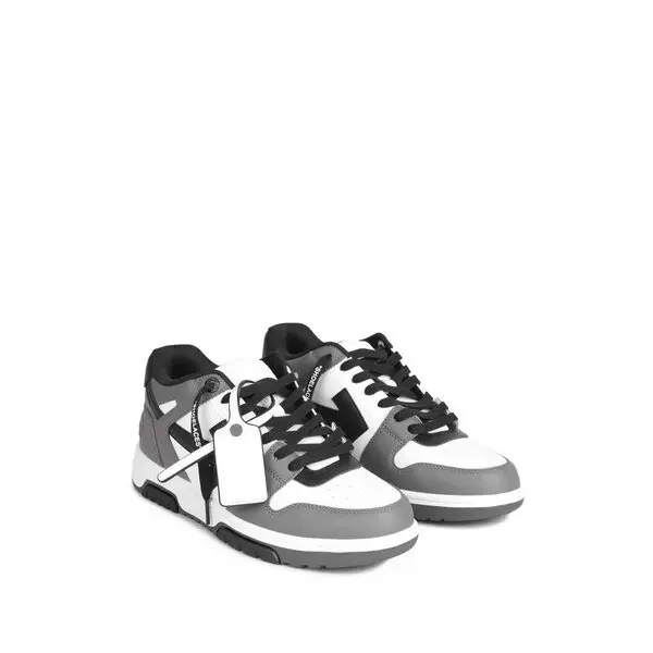 Off-White Low-top Sneakers With Signature Details