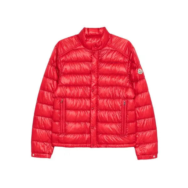 Moncler Padded Down Jacket - Red